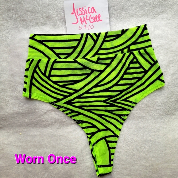 iHeartRaves | Swim | Iheartraves Xs Thong Rave Swim Bottom | Poshmark